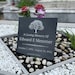 Custom Engraved Granite Memorial Stone - Personalized Headstone Plaque ...