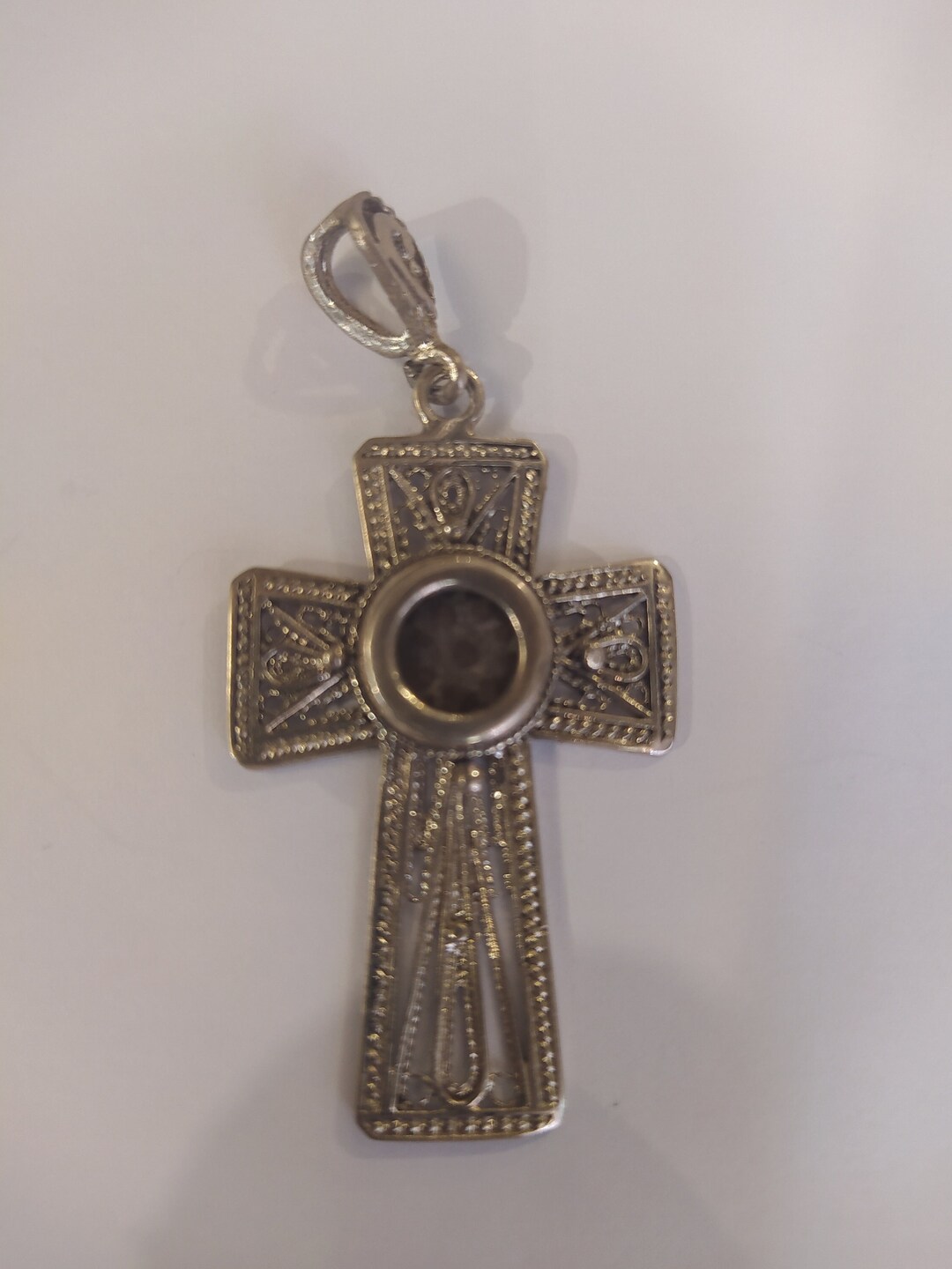 Widow's Mite Coin in a Cross Pendant Setting Real Sterling - Etsy