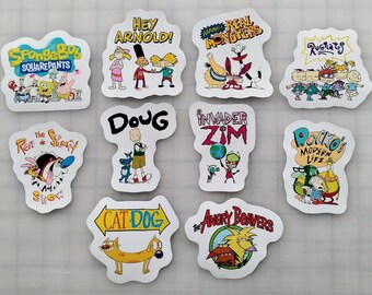 Nickelodeon Stickers - Etsy