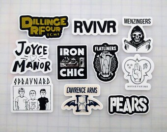 Punk Sticker Pack 10 Stickers Set 1 | Etsy