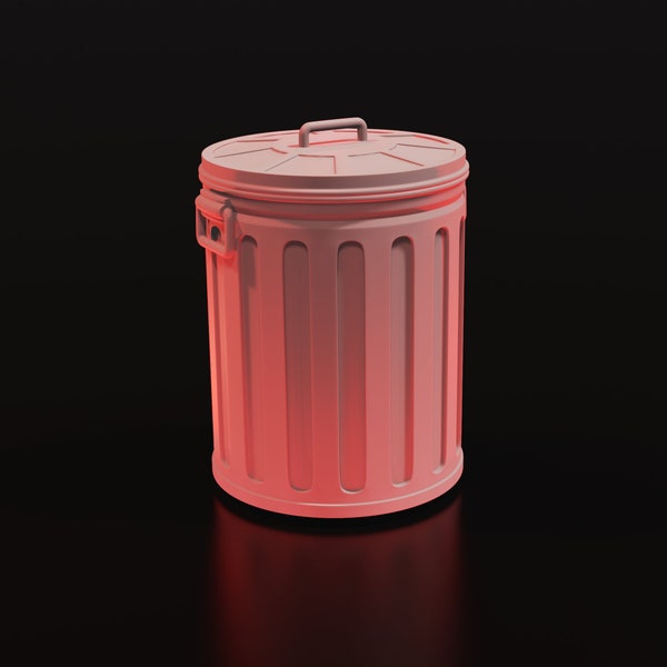 3d Print Trash Can - Etsy