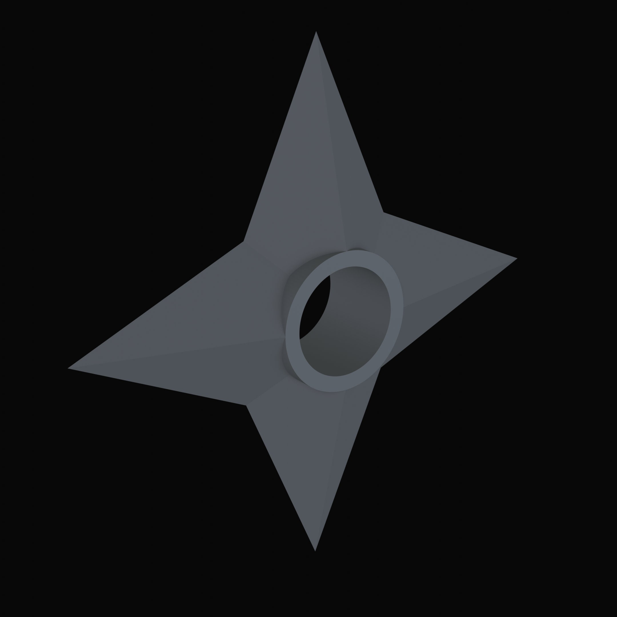 Shuriken/throwing Star | 3D Print | Print File | STL | 3D Model ...