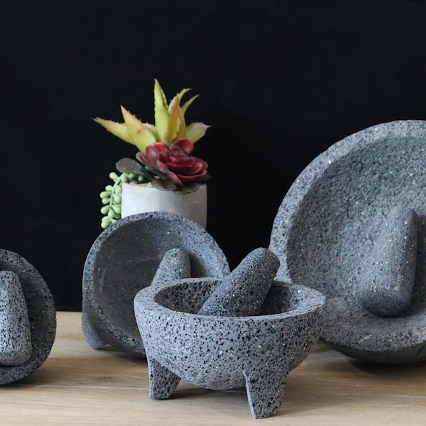 Mortar and Pestle Granite - Etsy