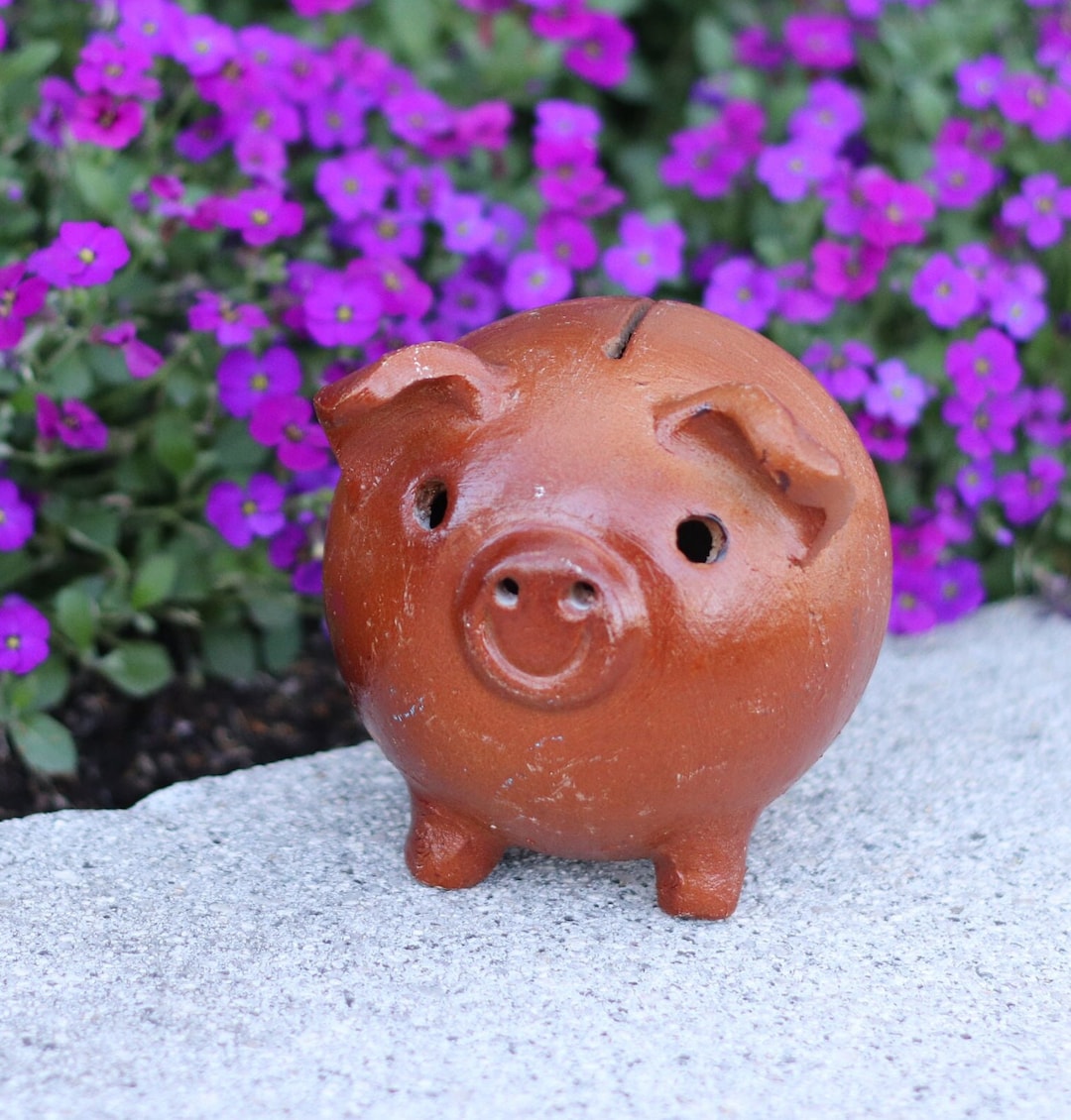 Ceramic Smash Piggy Bank, Coin Holder, Mexican Pottery - Etsy