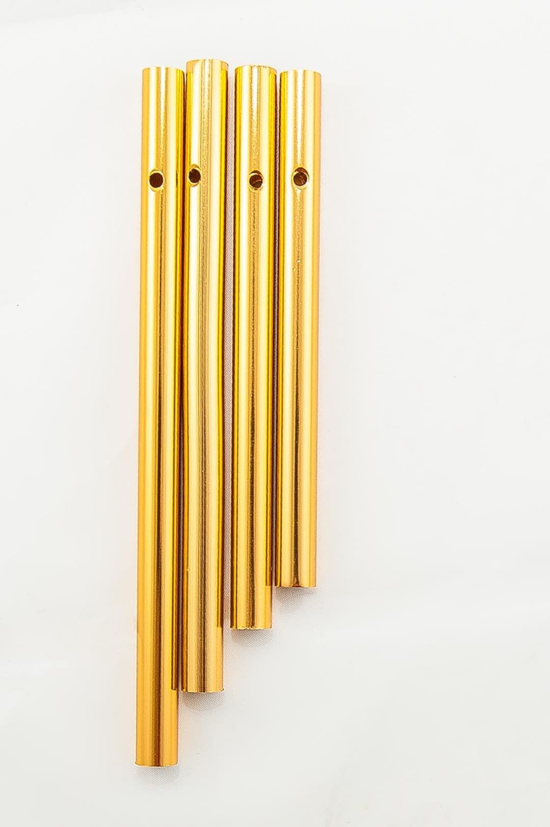 Gold Wind Chime Tubes: Anodized Aluminum, 4-1/2, 5, 5-1/2, & 6 Inch ...