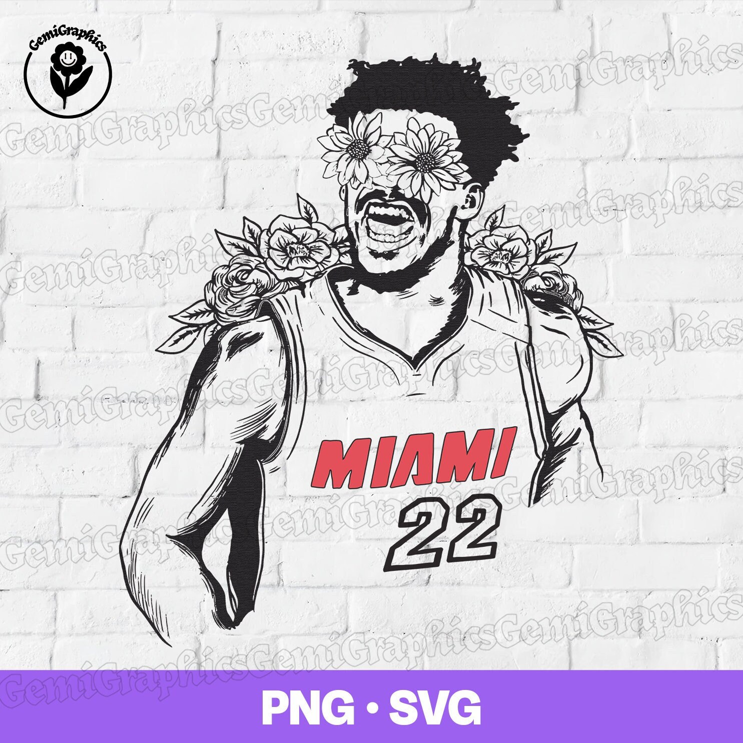 Jimmy Butler | SVG PNG Design | Jimmy Buckets | Digital Download ...