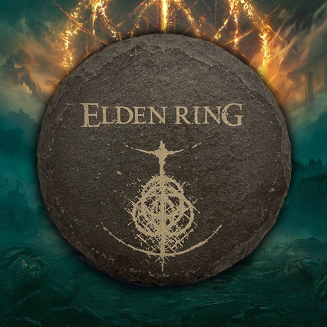 Elden Ring Inspired Square or Round Slate Coaster - Etsy