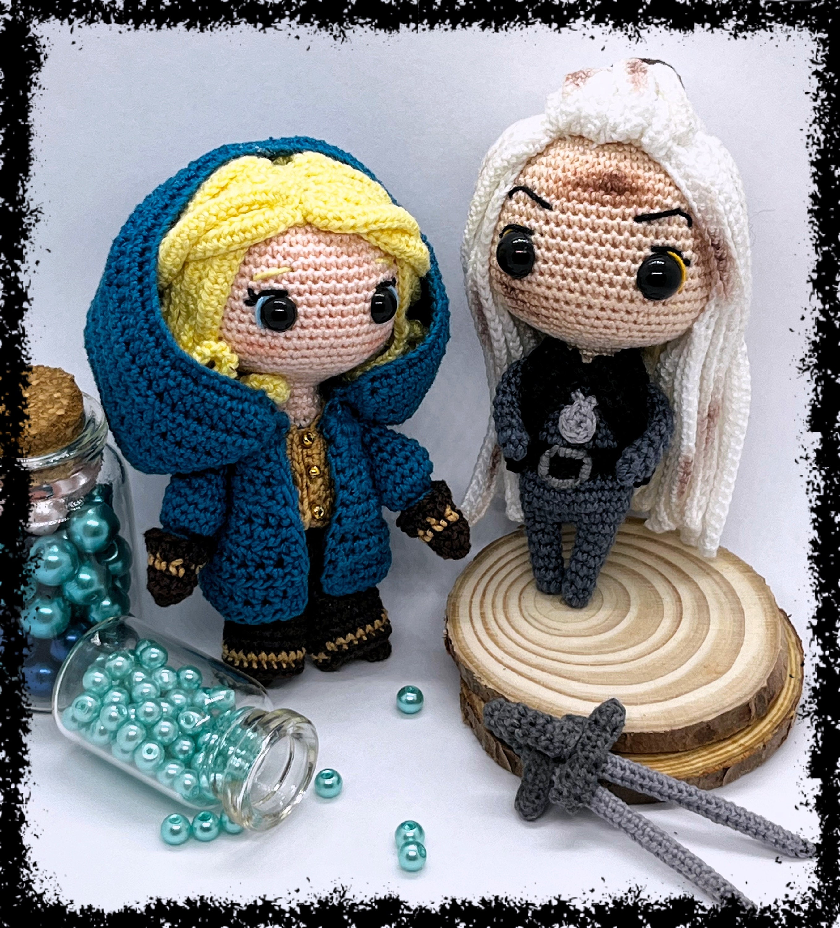 The Witcher Pattern Set of 4 - Etsy