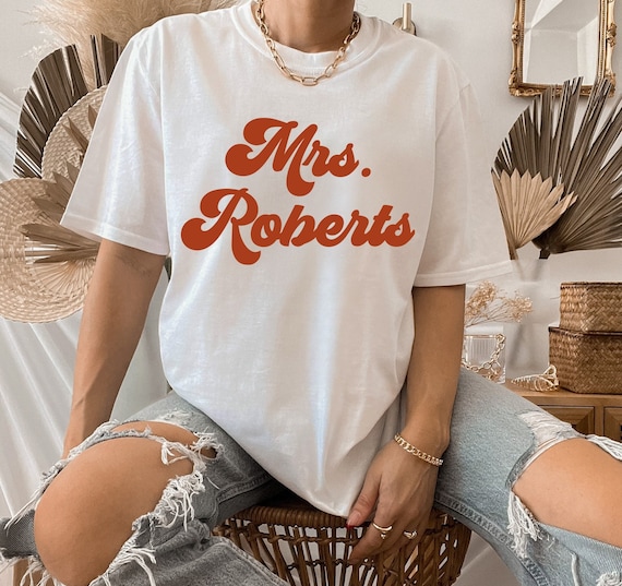 Mrs. Bride T Shirt Bride T-shirt Custom Name T Shirt - Etsy