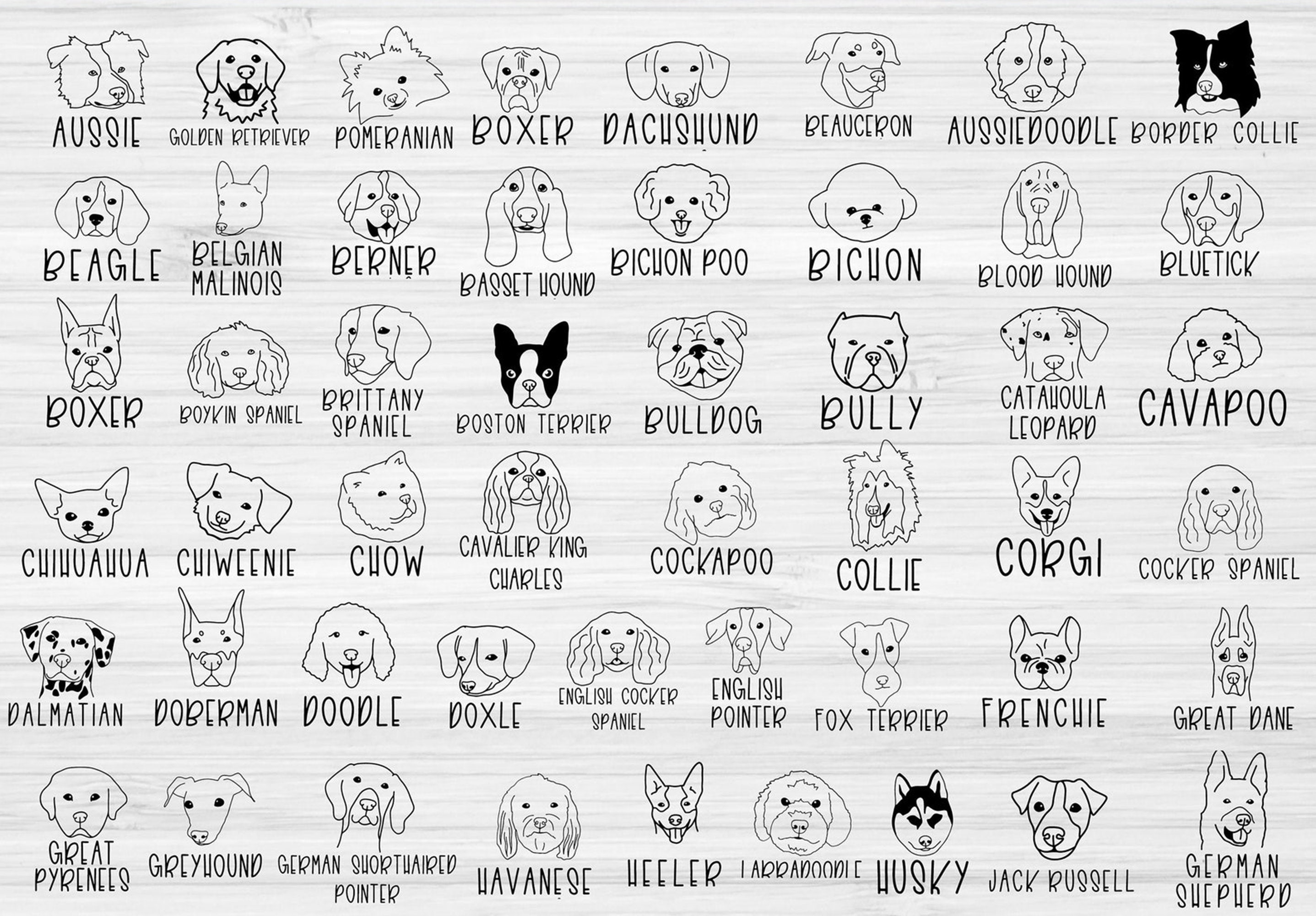 Protected by Dog Personalized Breed Onesie® Custom Dog Breed - Etsy