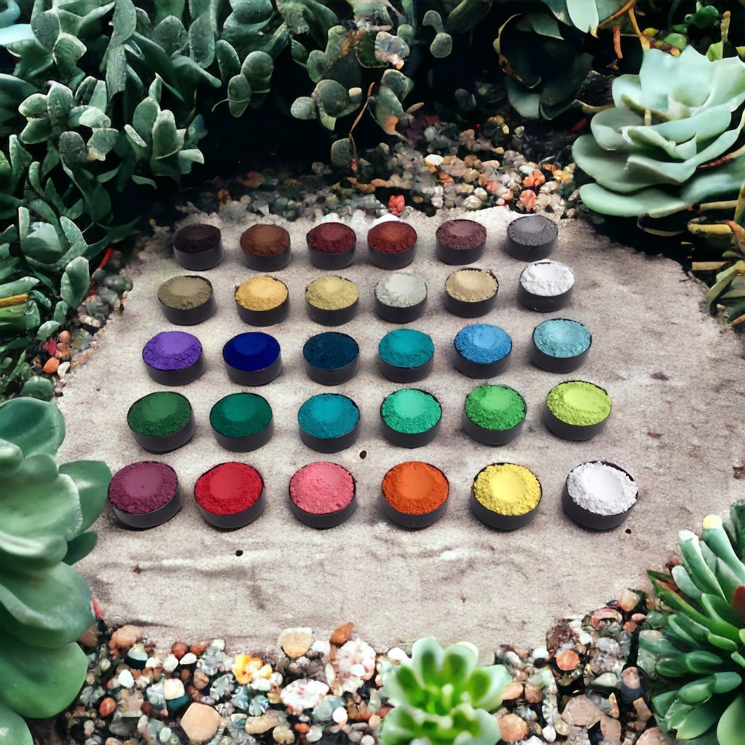 28 Color Pigments Set Artist Pigments for Epoxy Resin Acrylic Oil Wood ...