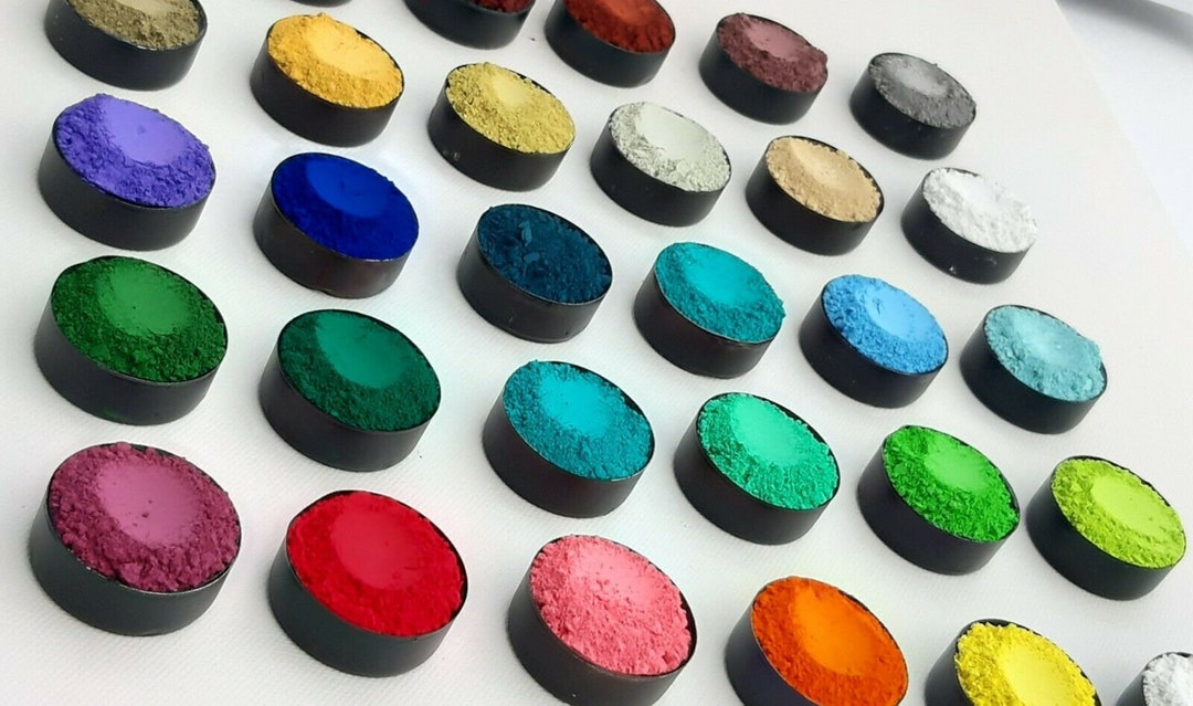 28 Color Pigments Set Artist Pigments for Epoxy Resin Acrylic Oil Wood ...