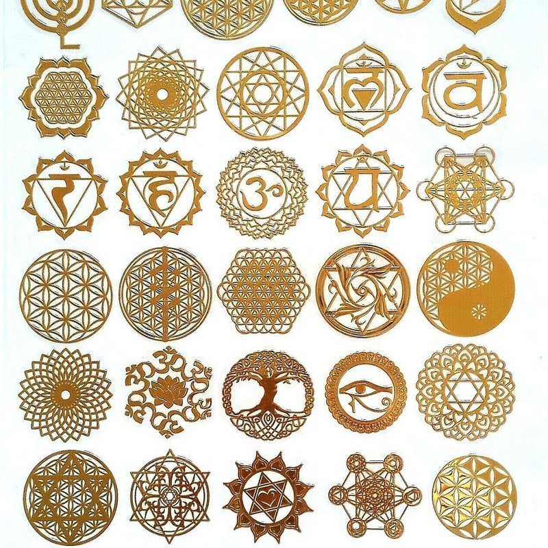 Sacred Geometry Sticker - Etsy