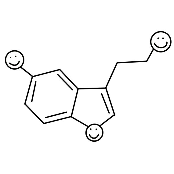 Happy Serotonin PNG Digital Download | Etsy