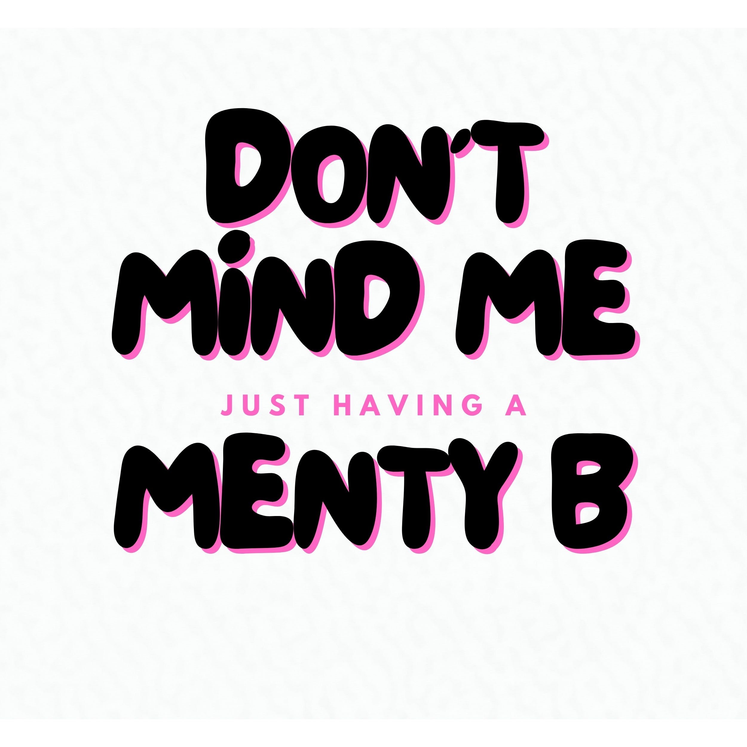 Menty B - SVG & PNG File Download - Etsy