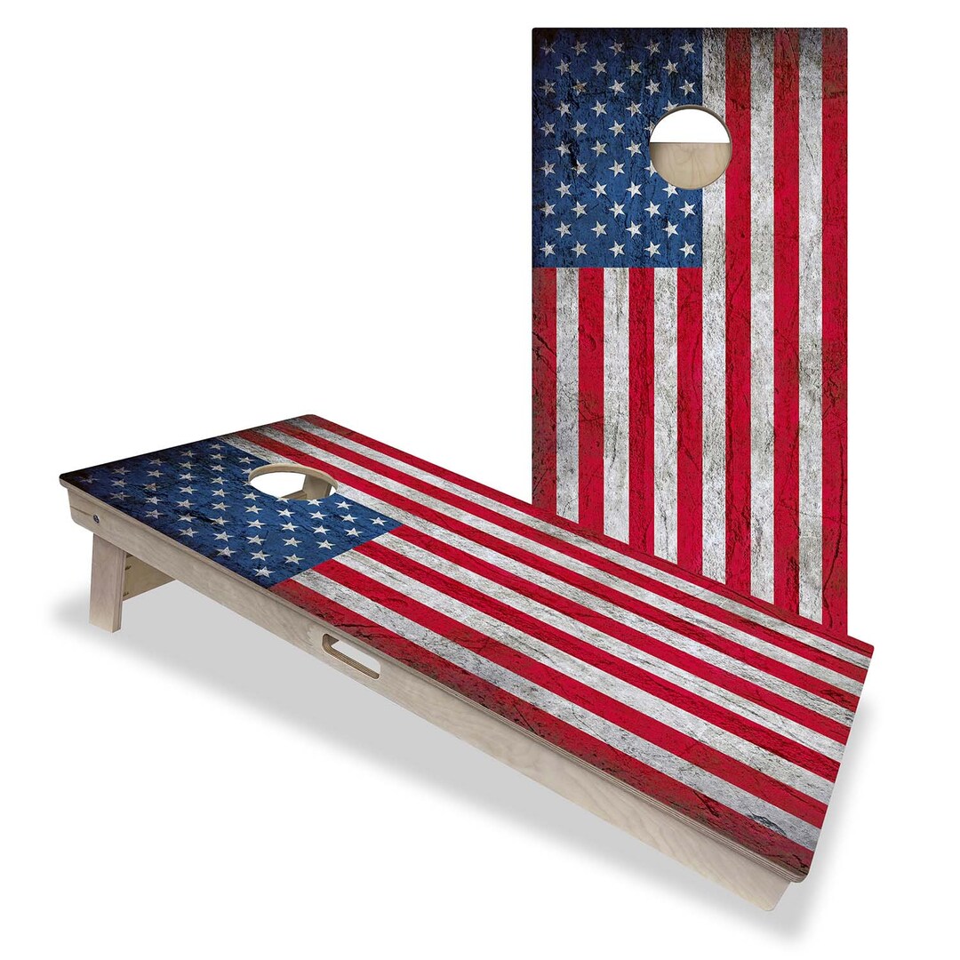 ACE USA Flags Professional Tournament Cornhole Board Set - Etsy