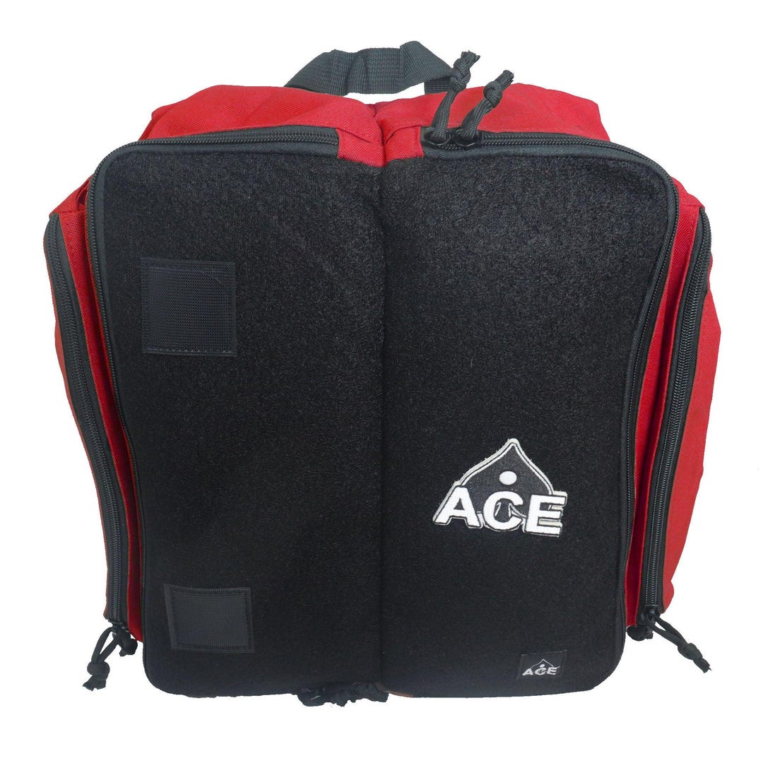 Cornhole Backpack With ACE Patch - Red - Etsy