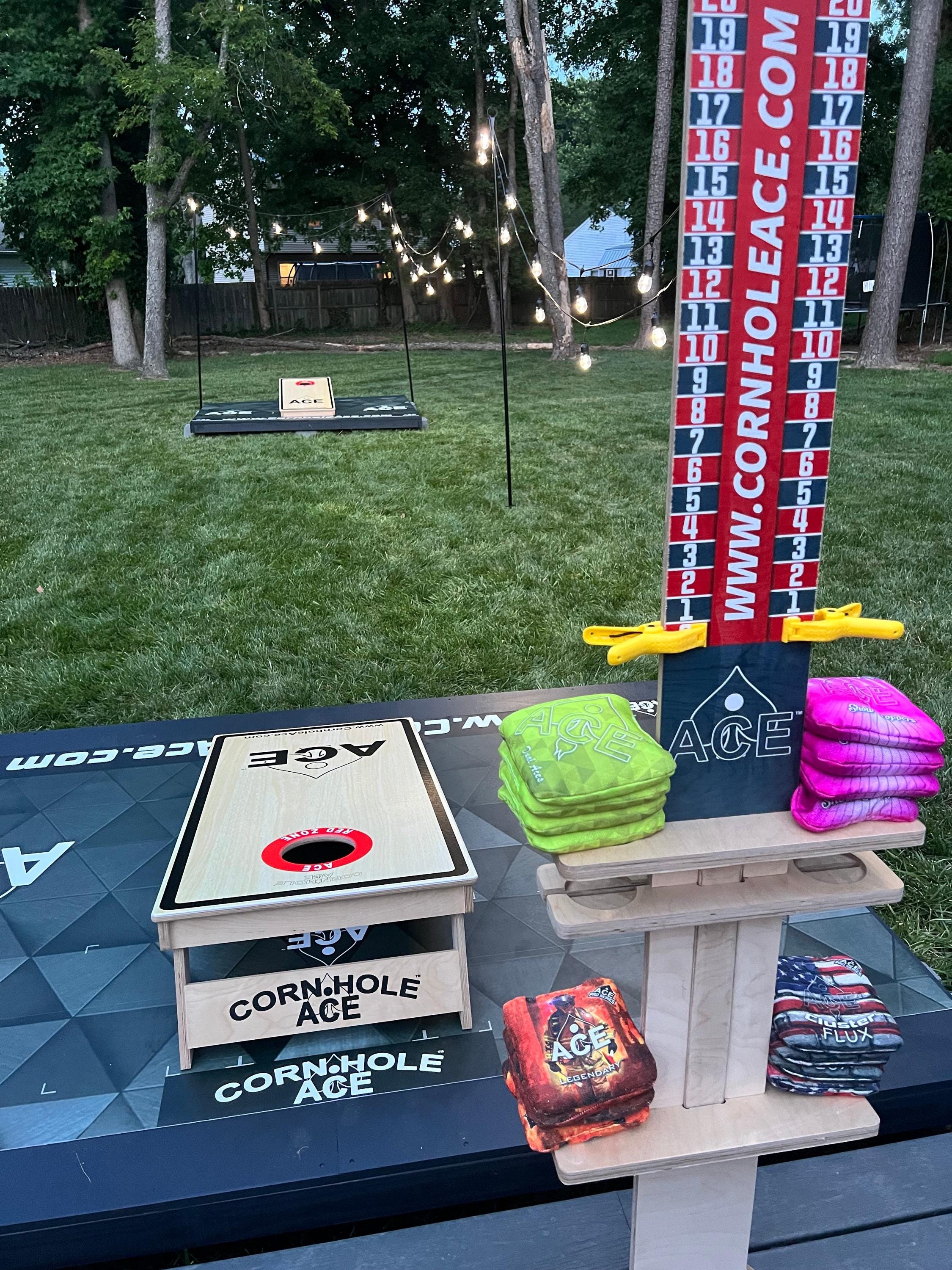 Elite Cornhole Scoreboard Triangle Edition (navy Blue/maroon) - Etsy