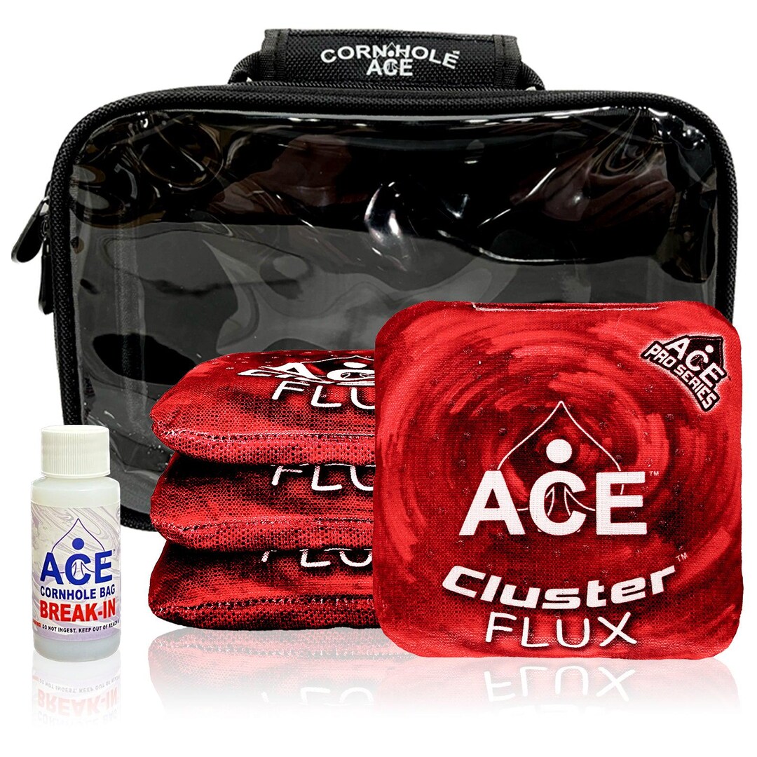 Cluster Flux - Red - ACE Pro Bag Kit: 4 Pro Bags + Break-in Kit + Carry ...