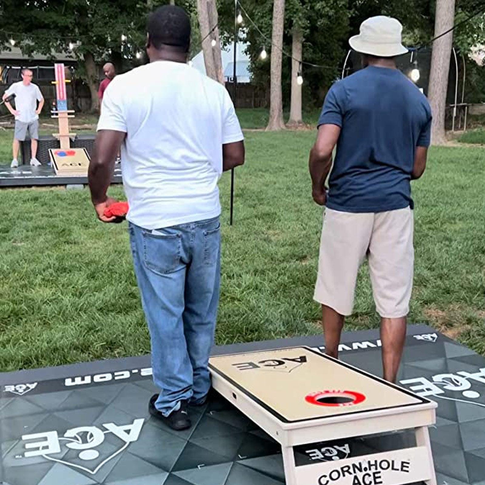 ACE Cornhole Pitch Pad Mat Set - Etsy