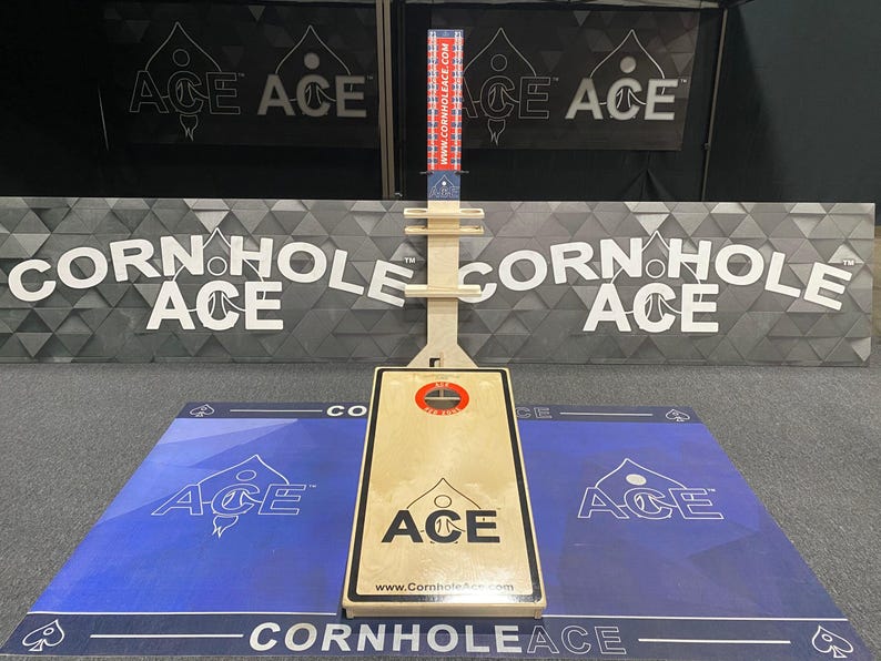Elite Cornhole Scoreboard Triangle Edition (black/maroon) - Etsy