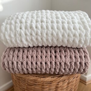 Baby Chunky Blanket - Etsy