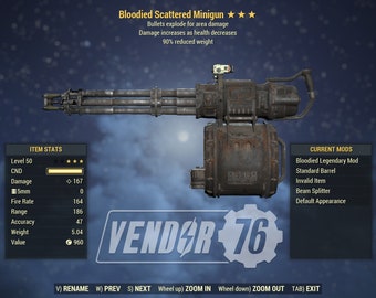 Fallout Minigun - Etsy