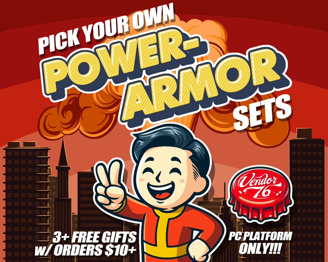 God Roll Power Armor Set, Full 5/5 Matching Set, Pick Your Own ...