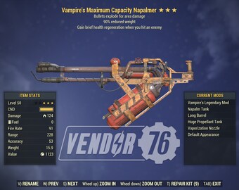 Fallout 76 Legacy - Etsy