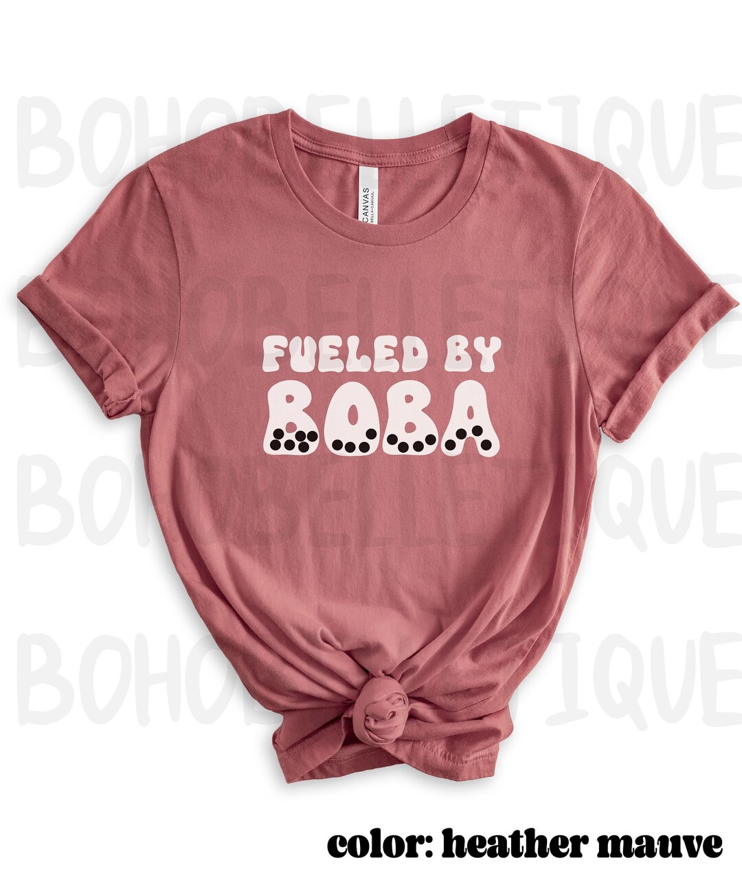 FREE SHIPPING Fueled by Boba, Bubble Milk Tea Shirt, Boba Shirt, Boba ...