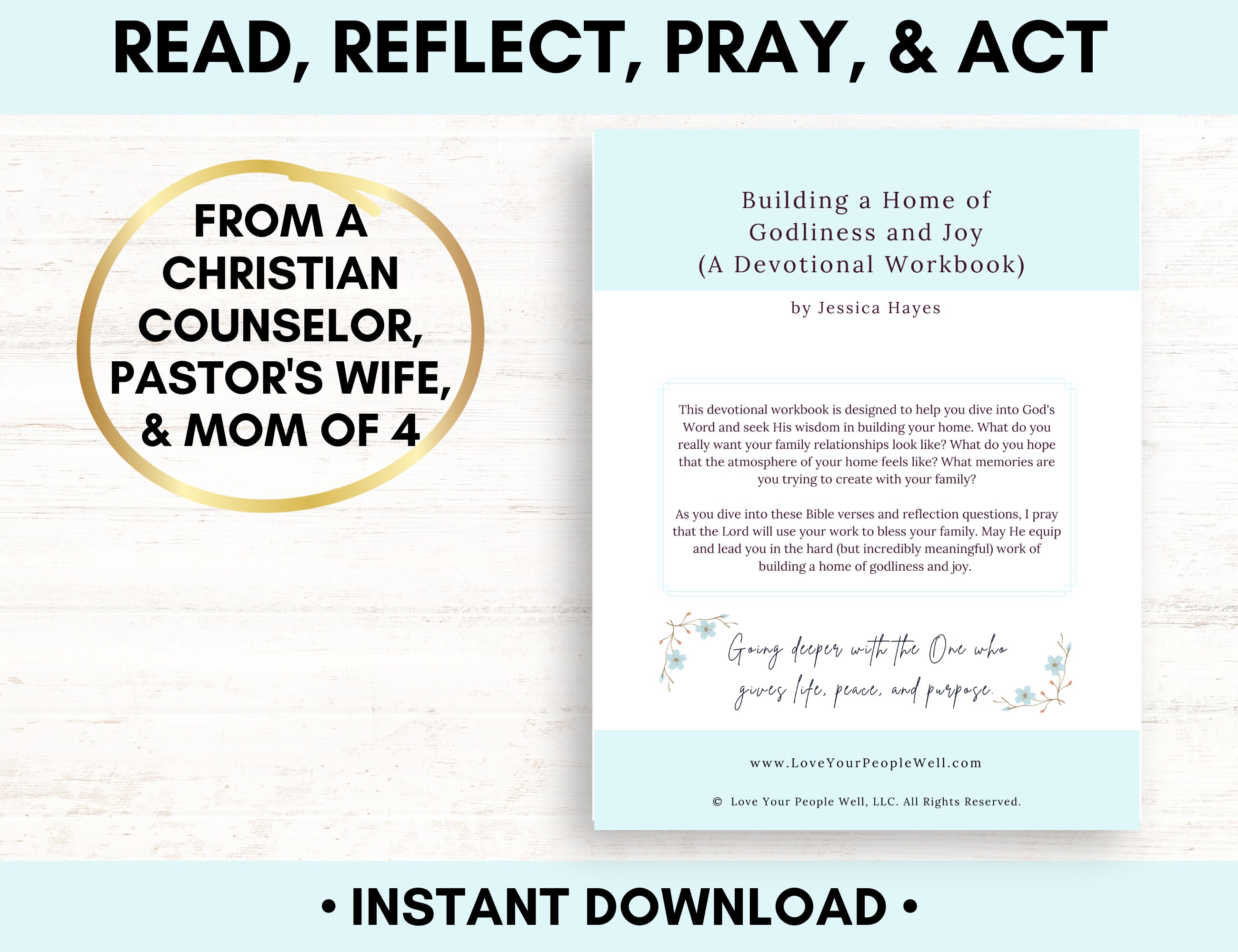 Printable Devotional for Women to Build a Godly and Joyful Home ...