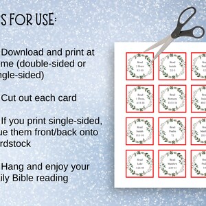 Printable Advent Calendar or Christmas Countdown Cards, Fun Christmas ...