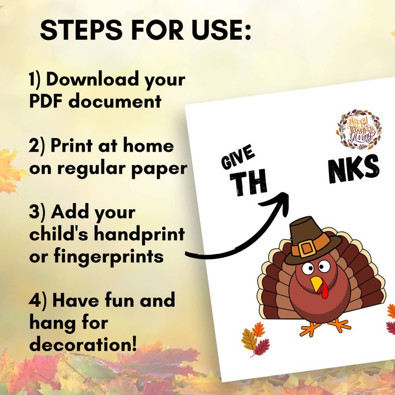 Thanksgiving Handprint Art With Bible Verses, Turkey Handprint, Fun ...