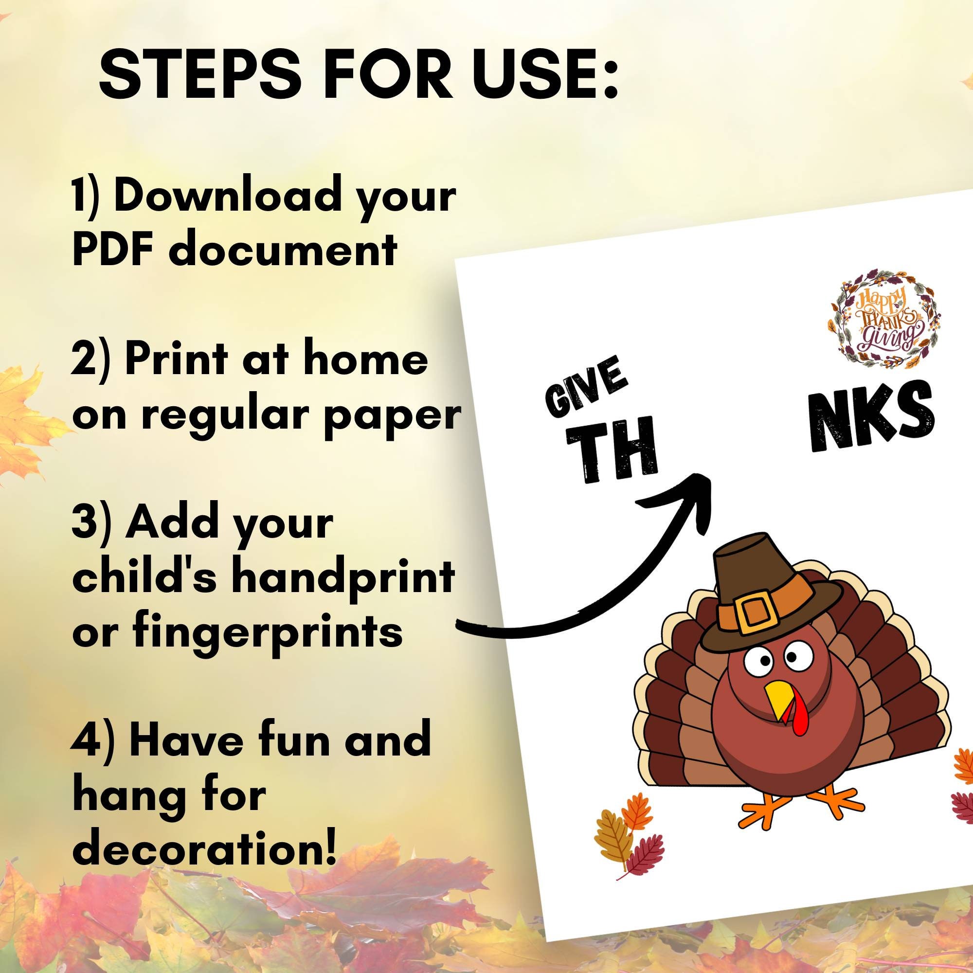 Thanksgiving Handprint Art With Bible Verses, Turkey Handprint, Fun ...