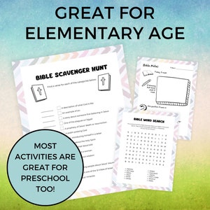 Bible Games and Activities for Kids (print at Home!), Perfect for ...