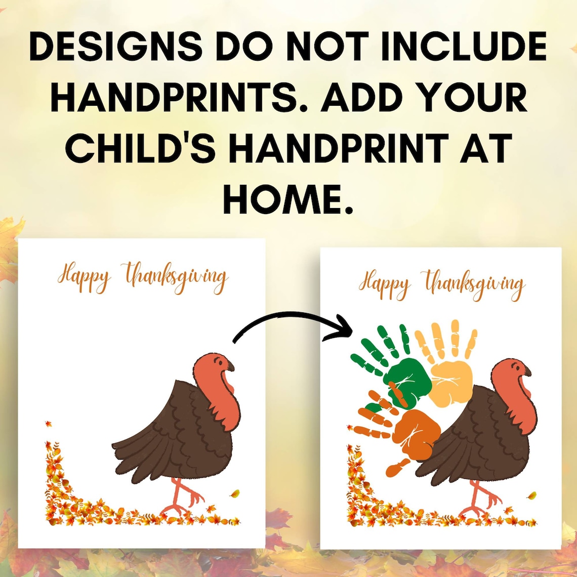 Thanksgiving Handprint Art With Bible Verses, Turkey Handprint, Fun ...