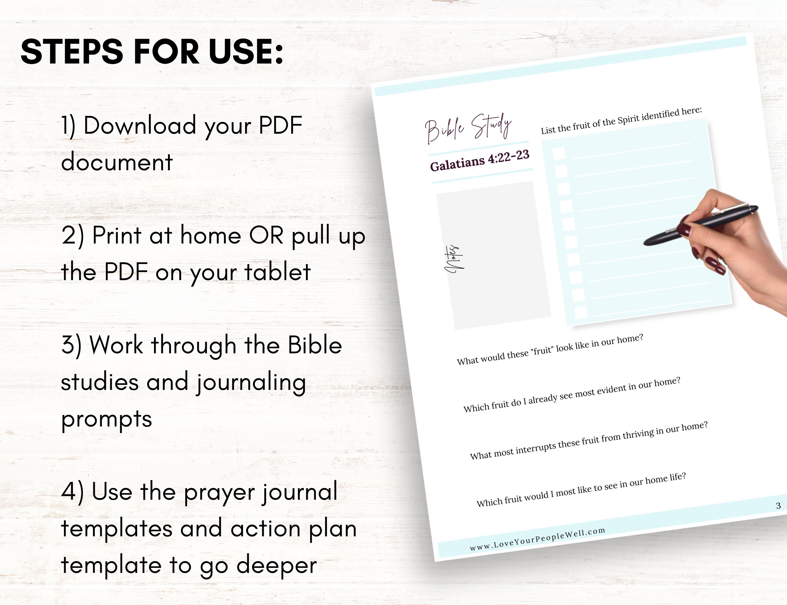 Printable Devotional for Women to Build a Godly and Joyful Home ...