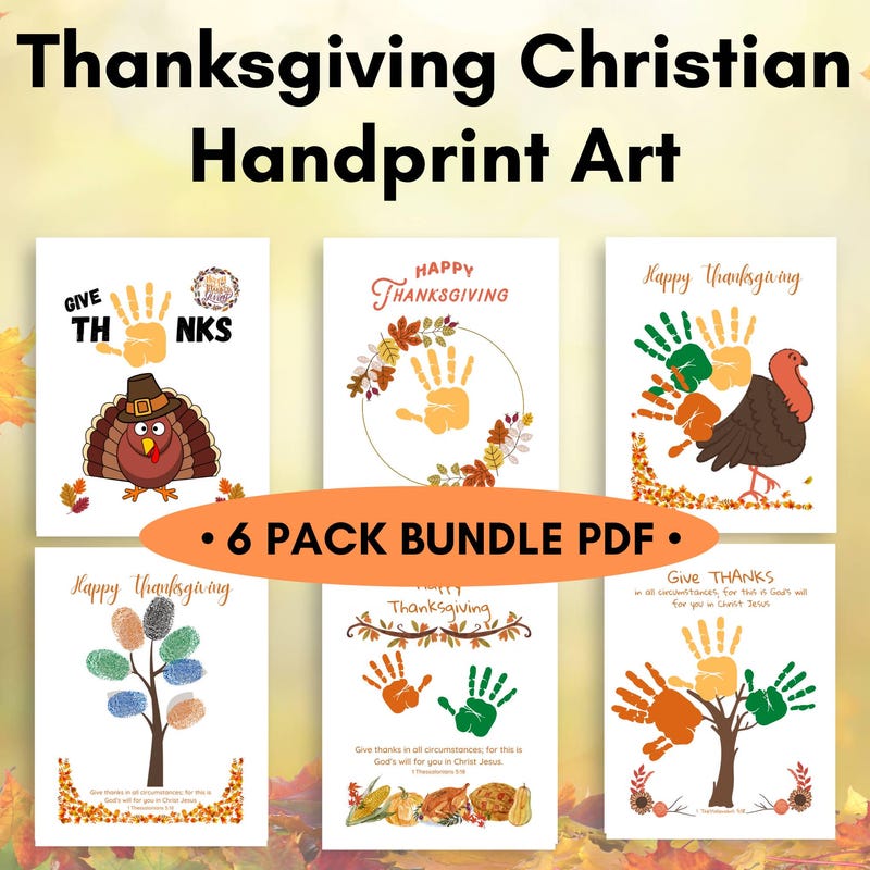 Christian Thanksgiving Craft - Etsy