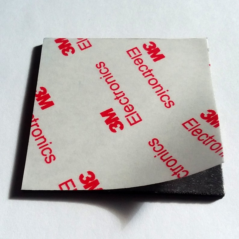 12-pack Heavy Duty Magnets - Peel & Stick 3M Adhesive - 2" X 2" X 2mm ...