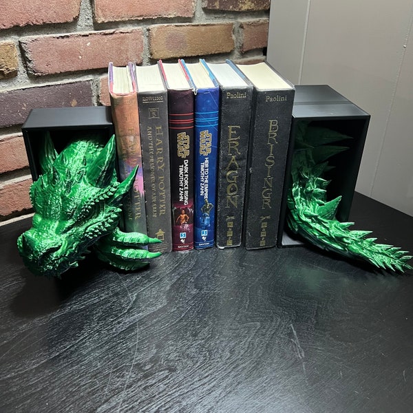 Dragon Bookends - Etsy