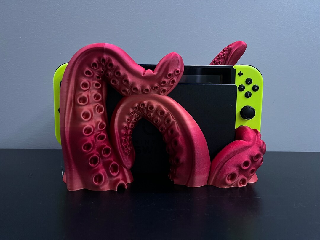 Tentacle Nintendo Switch Dock Clear Dock Stand 3D Printed - Etsy