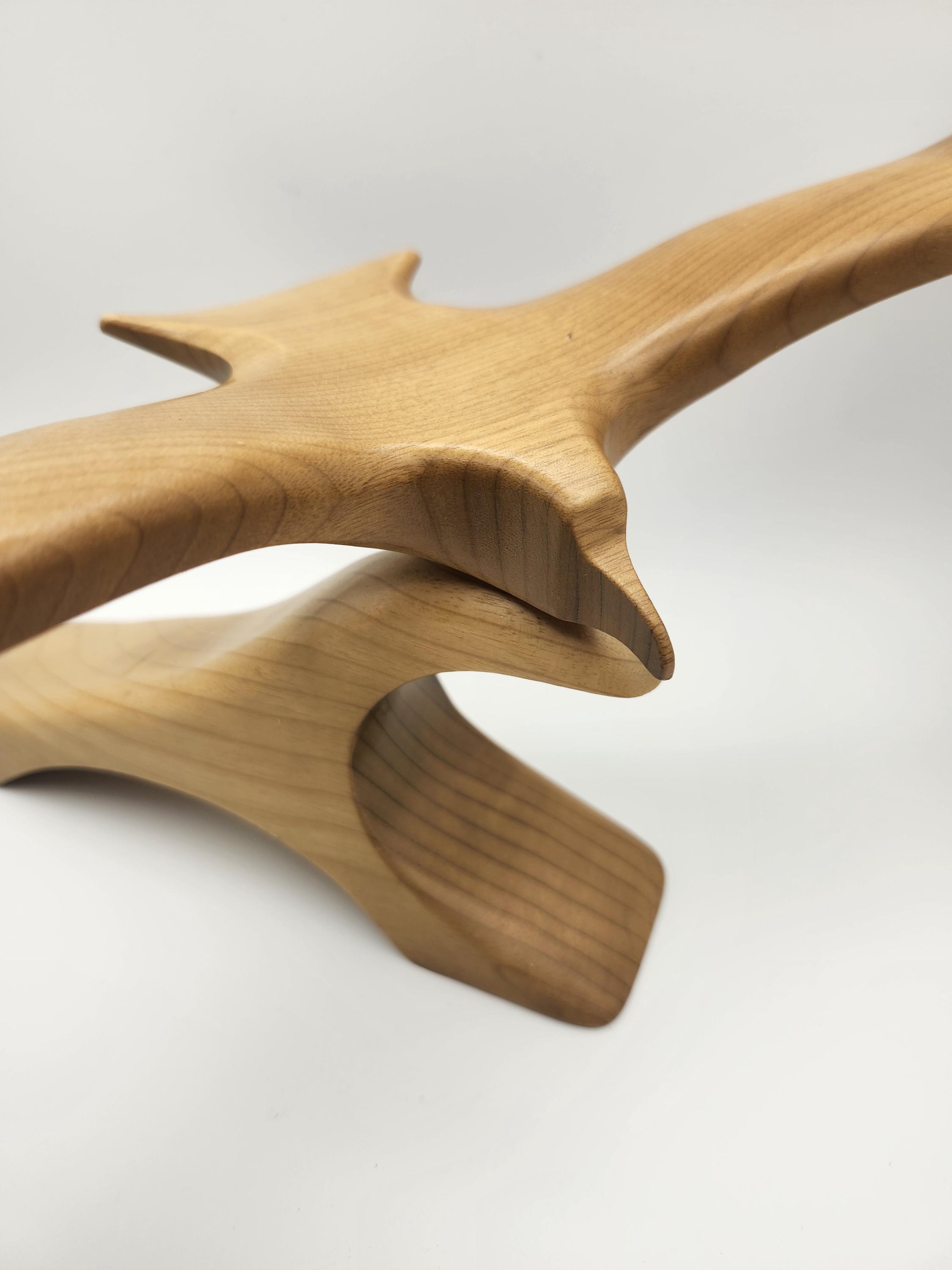 Mid-century Modern, "chalet", Myrtlewood, Seagull, in Flight ...
