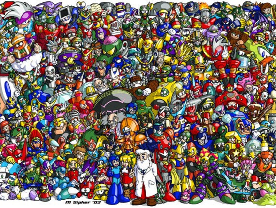 Nes Megaman Hacks Over 200 Roms/games - Etsy