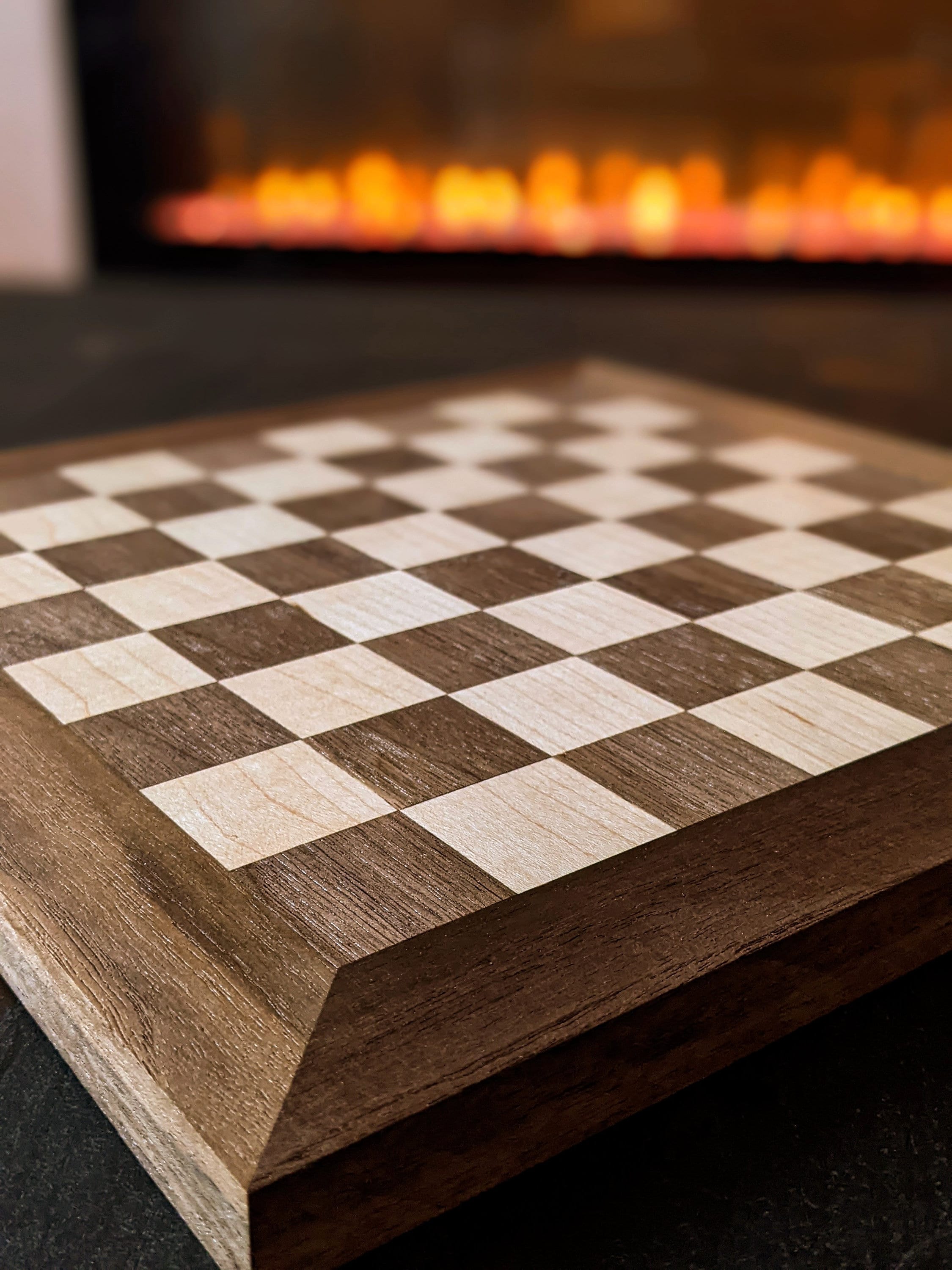 Maple and Walnut Chessboard: Tournament Style Board - Etsy