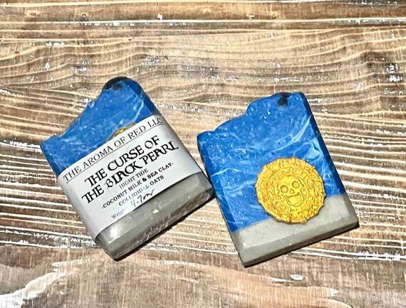 The Curse of the Black Pearl Pirates Themed Soap - Etsy