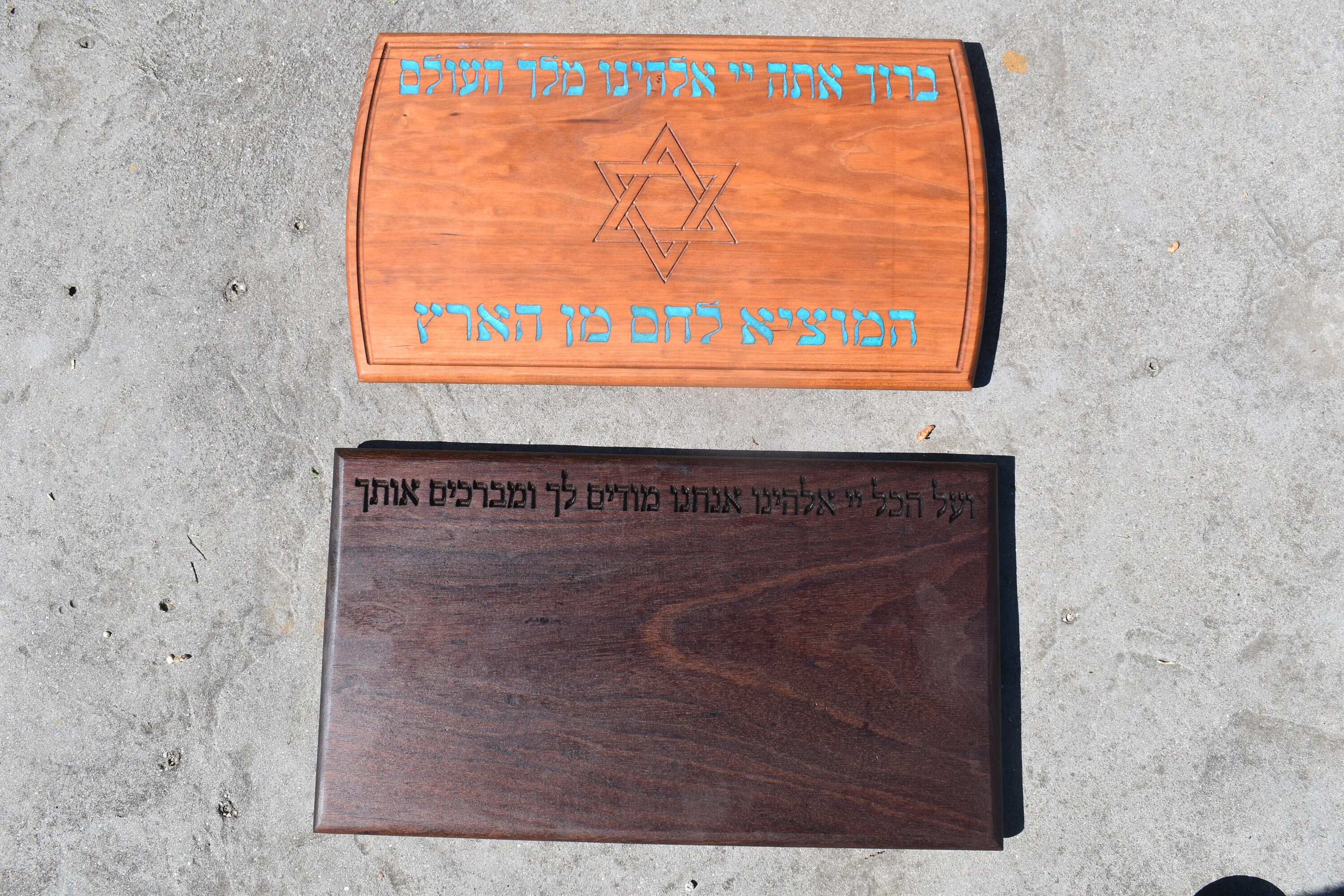 Large Square Shabbat Challah Board - Perfect for Jewish Holidays ...