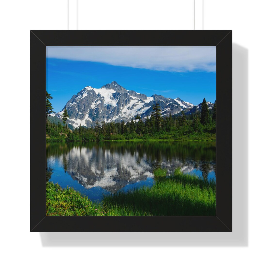 Mount Baker Wall Art Photography | Mount Baker Poster | Mount Baker ...