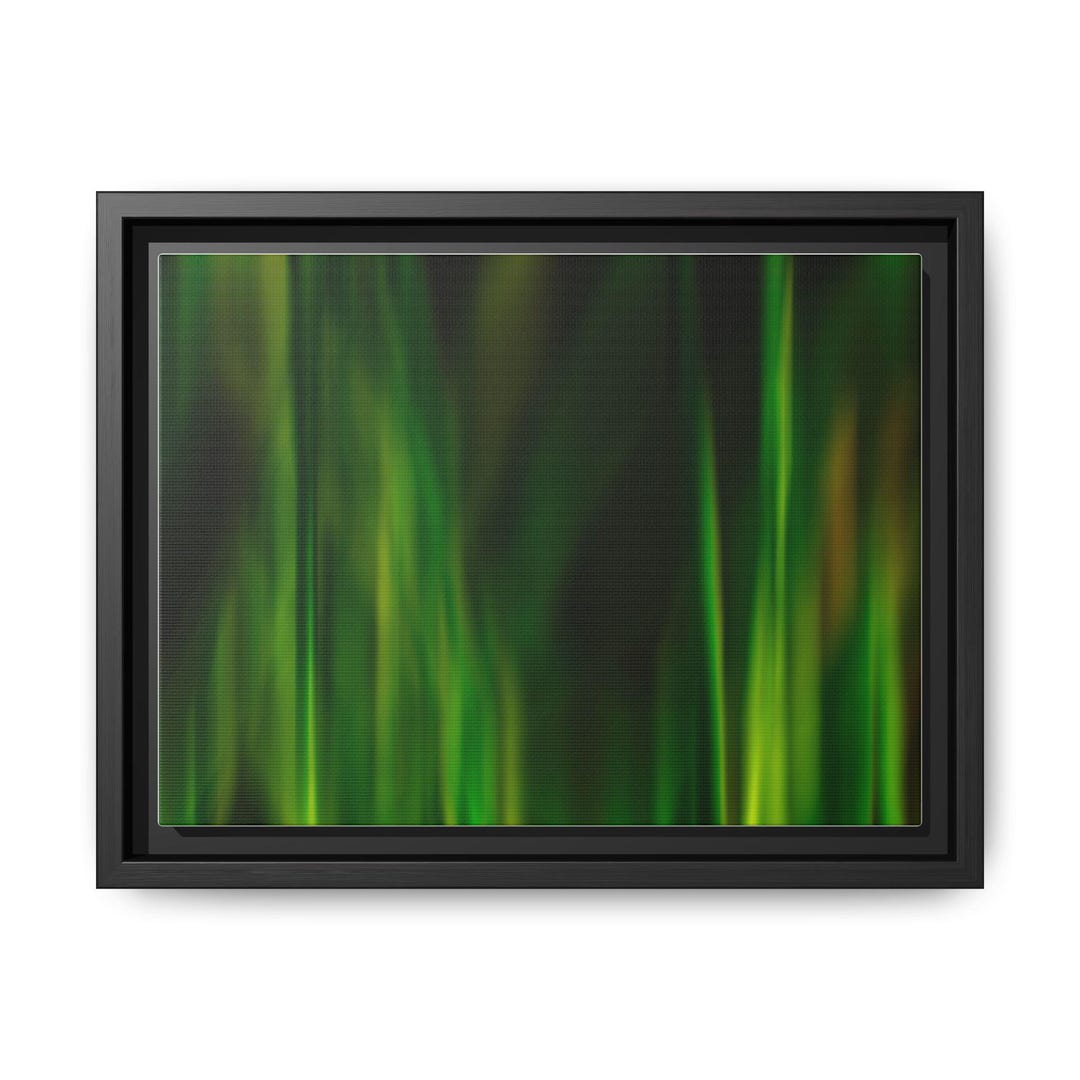 Macro Print| Grass Art| Minimalism Art Print| Green Framed Canvas Print ...