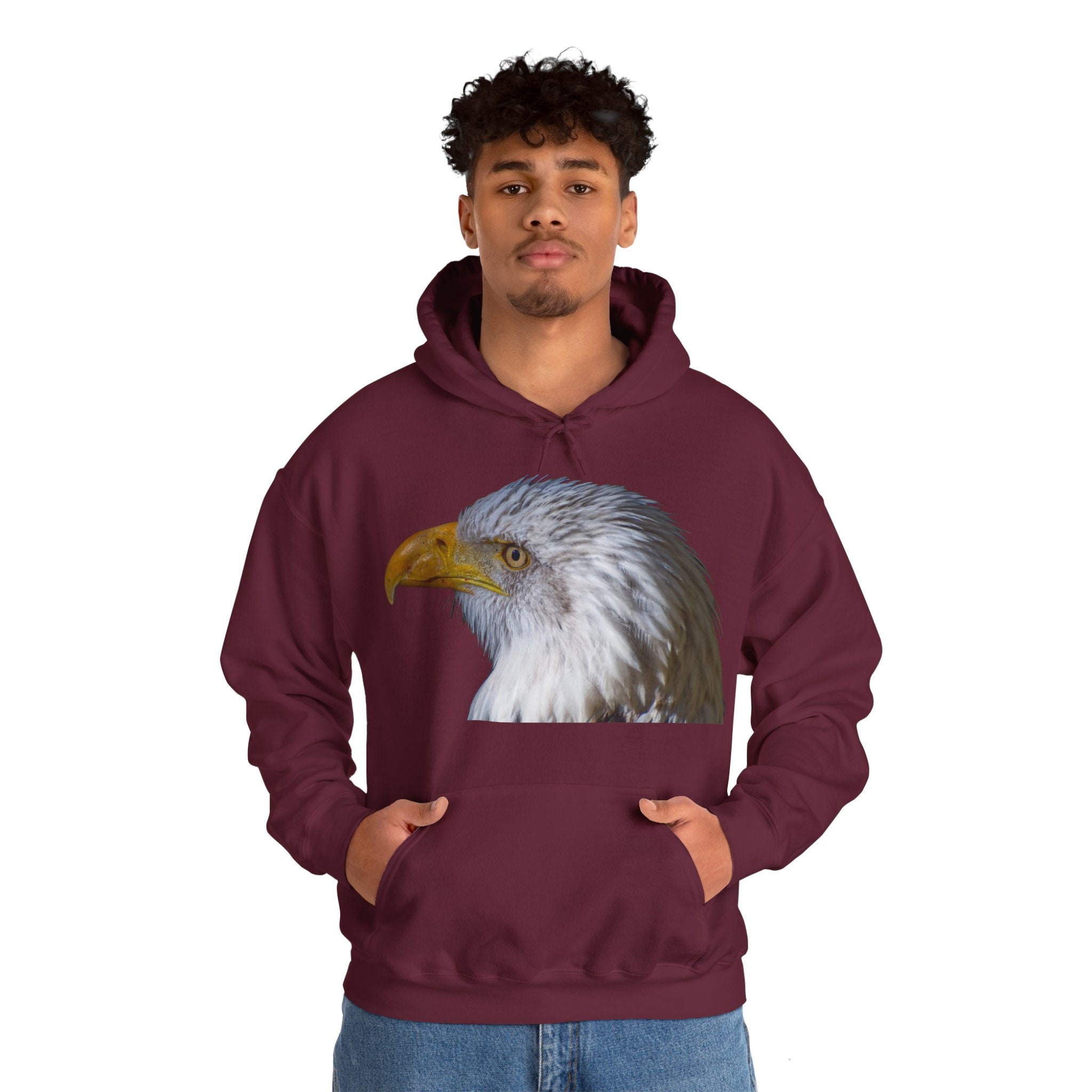 Bald Eagle Hoodie Bald Eagle Gift Eagle Sweatshirt Eagle Lover Gift ...