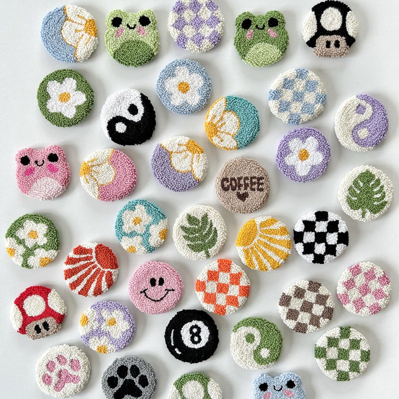 Funny Tufted Coasters - Etsy